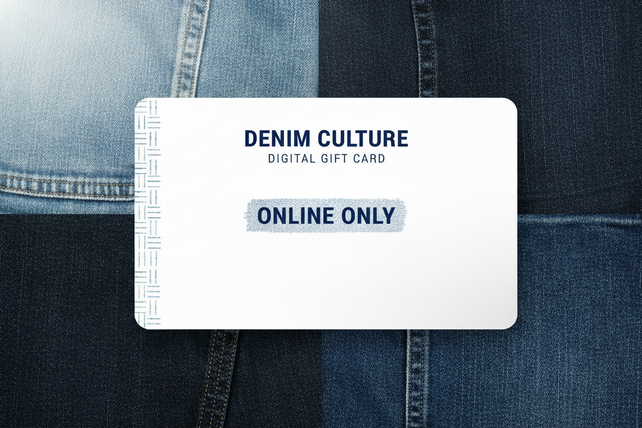 $100 DENIM CULTURE DIGITAL GIFT CARD – Denim Culture Online